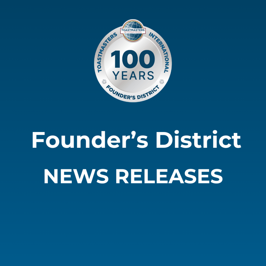 Founder's District Toastmasters – The Birthplace of Toastmasters