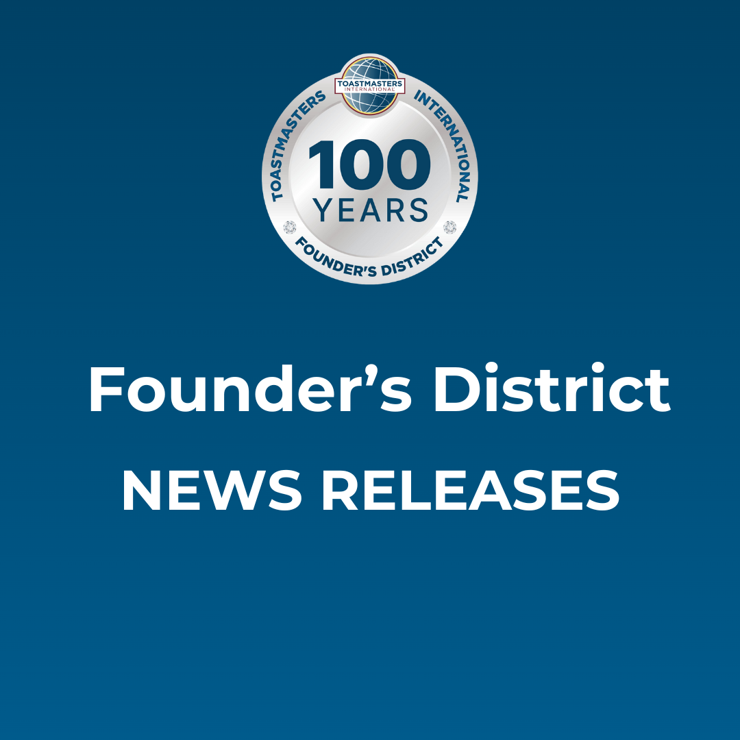 Founder's District Toastmasters – The Birthplace of Toastmasters