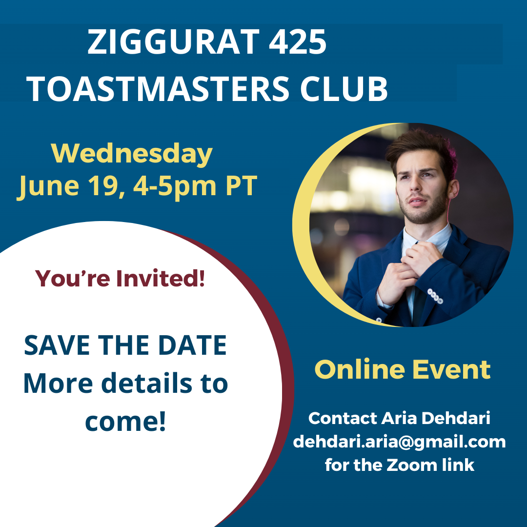 Club Open Houses – Founder's District Toastmasters