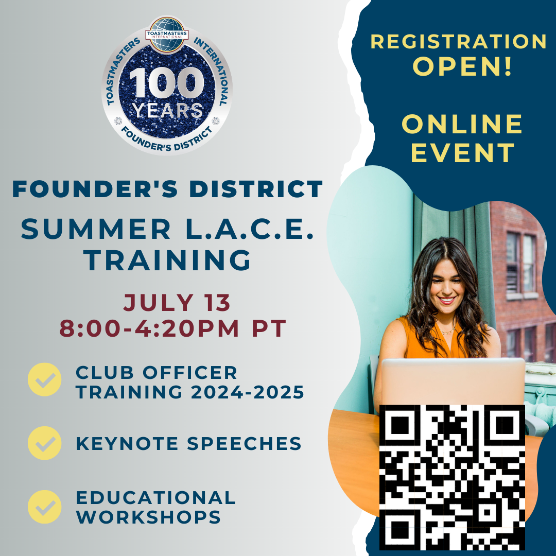 Founder's District Toastmasters – The Birthplace of Toastmasters
