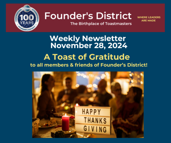 The Birthplace of Toastmasters